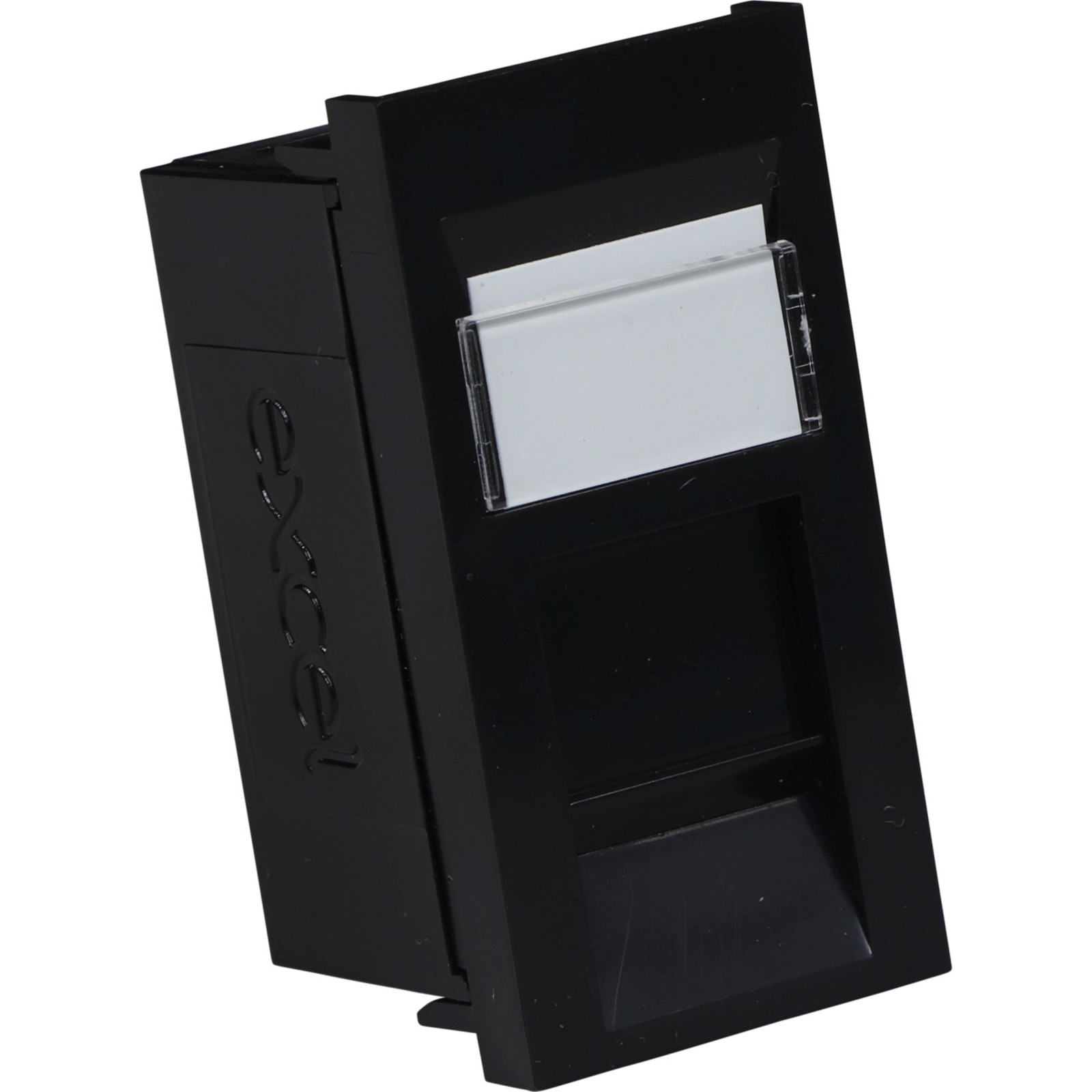 Excel Cat6 Utp Rj45 Euro Standard Module - Black - 100-298 - Standard ...